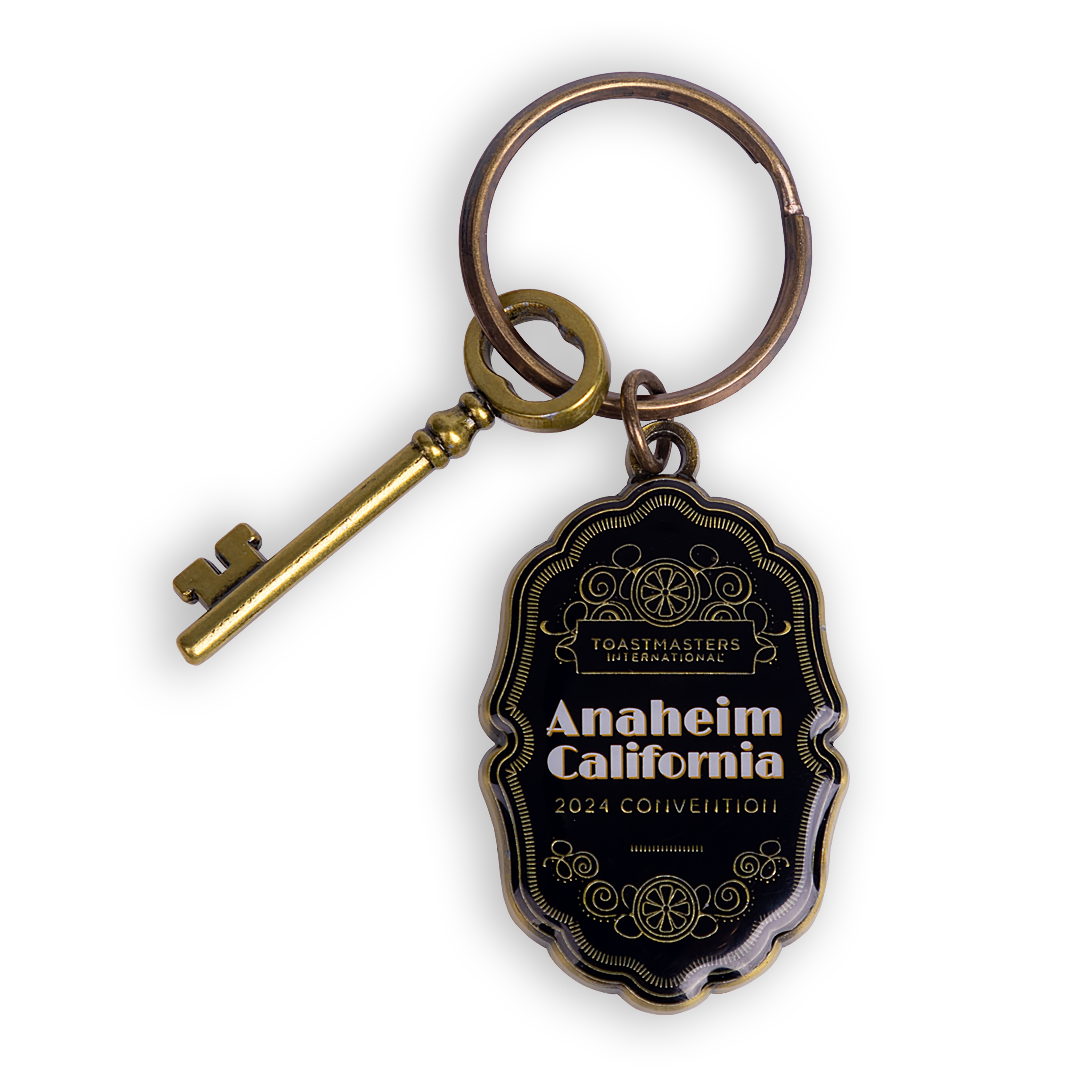 2024 Anaheim Convention Key Ring